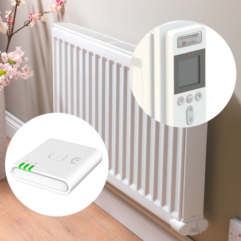 Digi Line Electric Radiators Zigbee | Electrorad Electric Radiators